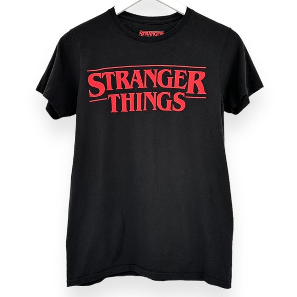 Netflix | Shirts | Black Stranger Things Official Merch Tshirt | Poshmark